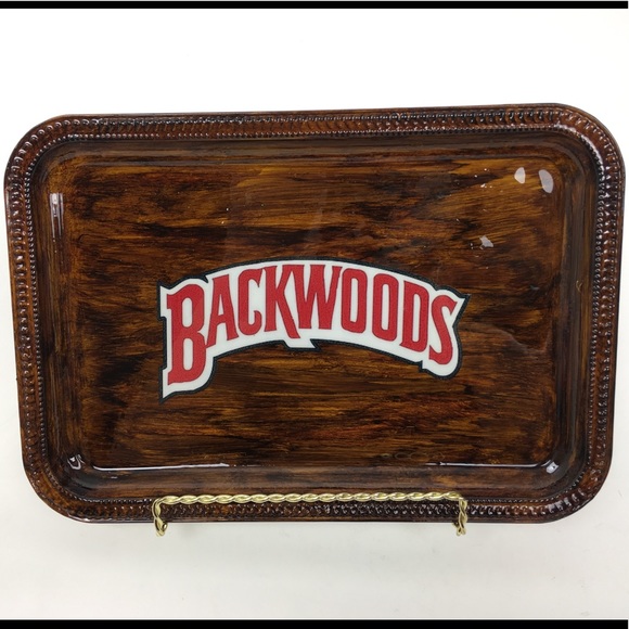 Accessories | Custom Wood Grain Backwoods Rolling Tray | Poshmark
